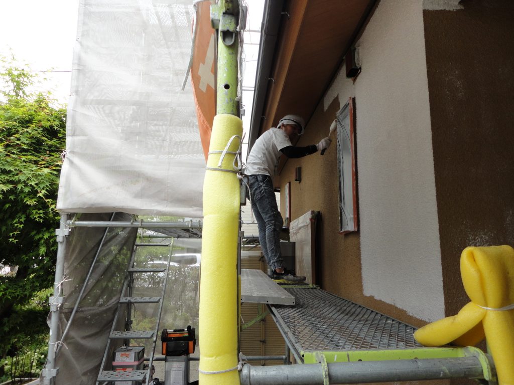 岐阜市 外壁塗装【外壁色：19-60H】N様：施工事例｜岐阜市の外壁塗装・屋根塗装専門店｜プロタイムズ岐阜南店（南部建装）